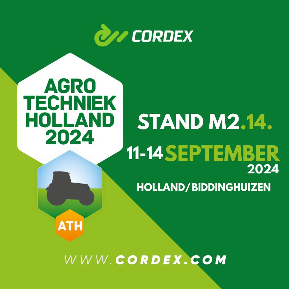 Cordex presenteert Nederlandse webshop op AgroTechniek 2024, Holland ...